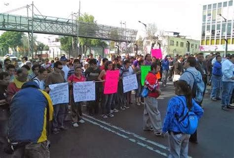 Noticias Guerrer S SME Vagoneros Bloquean Calzada De Tlalpan
