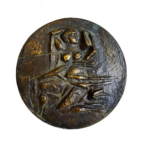 Bronze Medallion Venus Centerpiece By Mario Pinton 1960s For Sale At Pamono