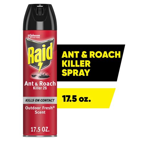 Raid Ant And Roach Killer Indoor Insecticide Residual Killing Power