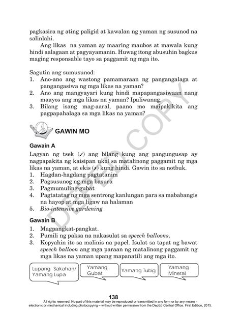 Araling Panlipunan Grade 4 Palawan BlogOn Pahina 159 Online Na