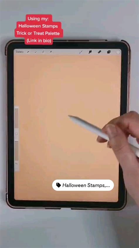 Halloween Ghost Art Procreate Tutorial Procreate Animation Digital