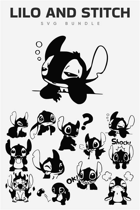 Lilo And Stitch Svg Lilo And Stitch Lilo Stitch