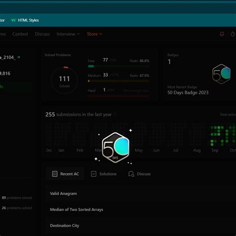 Started A 50 Day Coding Journey With Leetcode Anushka Singh Posted On
