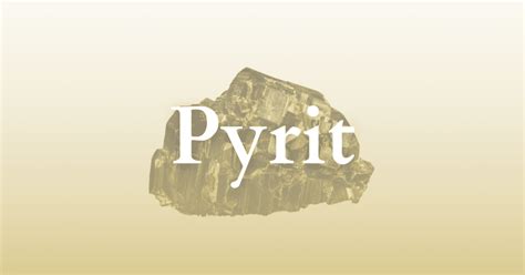 Pyrit Význam Účinky A Vlastnosti Mantrao Cz
