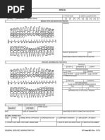 Dd Form 2813 Dental Exam For Military Pdf Dentistry Health Sciences