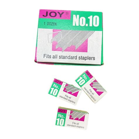 Joy Stapler Wire No 10 Per Small Box Shopee Philippines