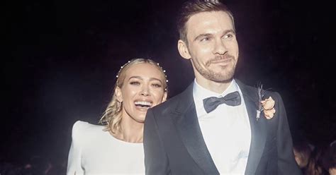 Hilary Duff And Matthew Komas Wedding Pictures Popsugar Celebrity