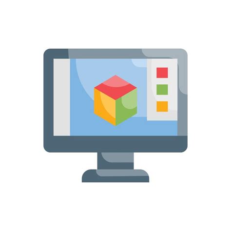 Graphics Software Vector Icon Design Development Flat Eps 10 File