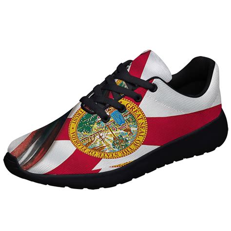 Florida Stte American Flag Shoes Sneakers Black Size 3 5