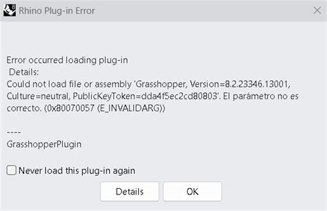 Rhino 8 Unable Initialization Failed Rhino For Windows McNeel Forum