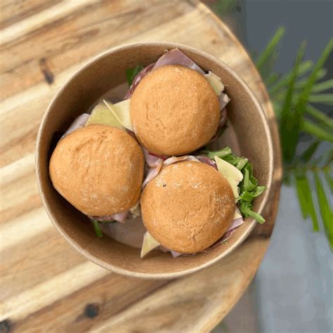 The Mini Sliders X 3 — A Plated Affair