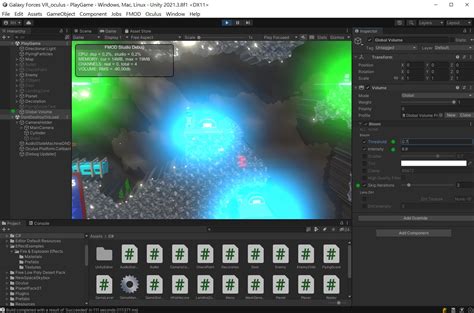 Postprocessing Same Bloom Parameters On Two URP Projects Give Different