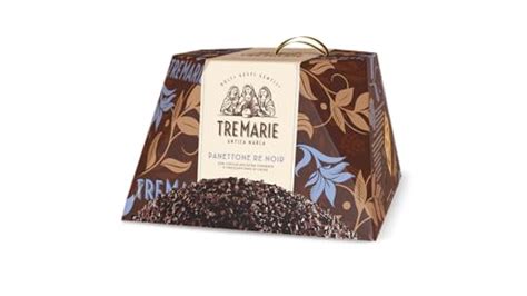 Tre Marie Panettone Re Noir Gr 900 Made In Eatalia
