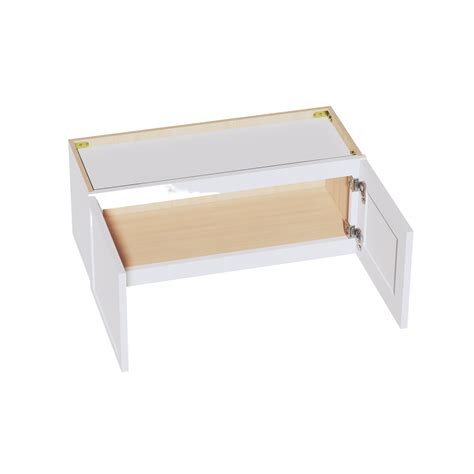 Sf W3012 Frost White Slim Shaker 30w X 12h 2 Doors Standard Wall Br
