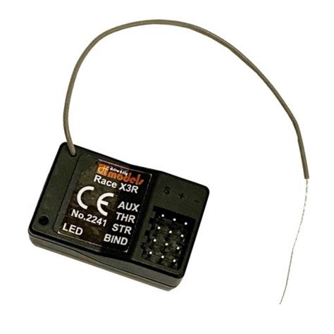 CHANNEL GHz RADIO CONTROL SYSTEM Race X WITH RECEIVER DF MODELS