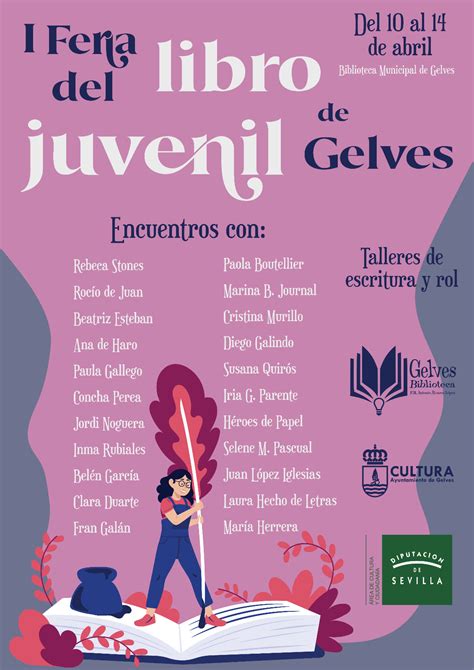 La 1ª Feria Del Libro Juvenil De Gelves Será Del 10 Al 14 De Abril