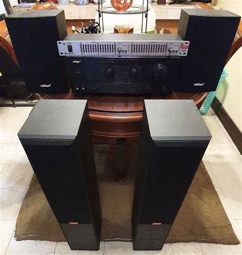 Konzert Amplifier And Equalizer With Surround Speakers Set Audio
