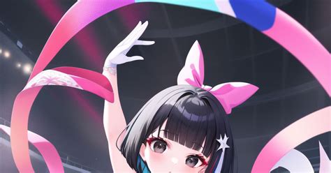 レオタード 新体操的な星葉 ヴェトレナのイラスト Pixiv