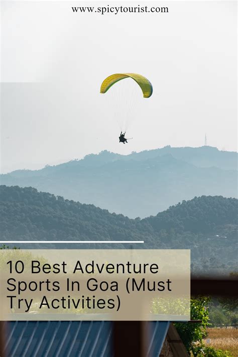 10 Best Adventure Sports In Goa Must Try Activities