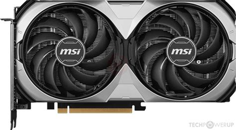 MSI RTX 4070 VENTUS 2X E1 GDDR6 Specs TechPowerUp GPU Database