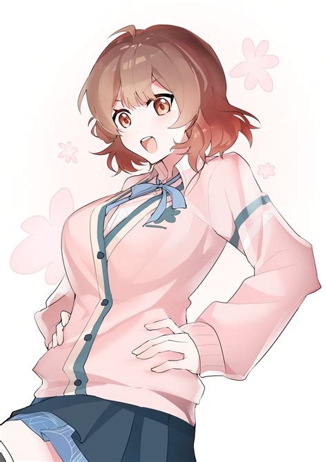 Hanami Ume Idolmaster And 1 More Drawn By Carternanmen Danbooru