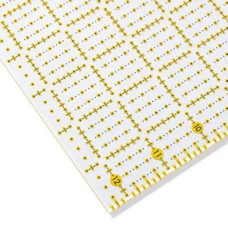 Règle carrée de x inches pour le patchwork