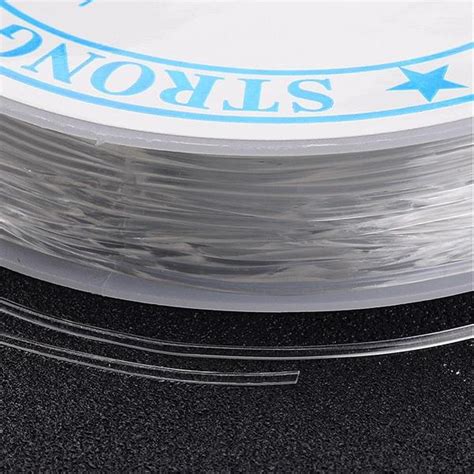 1mm Clear Elastic Cord 45m I Bead Inc