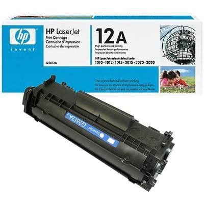 HP 12А (Q2612A) картридж-первопроходец оригинал【Fullcartridge】