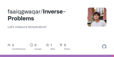 Inverse Problems Inverse Problem Main Ino At Main Faaiqgwaqar Inverse