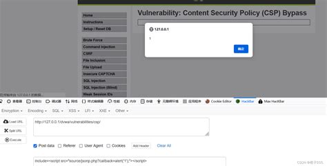Dvwa Csp Bypass Csp Bypass Csdn