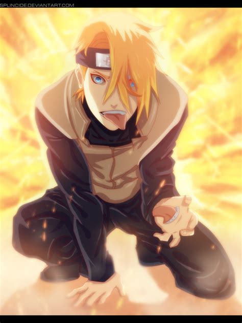 Master Of Explosives Deidara Daily Anime Art