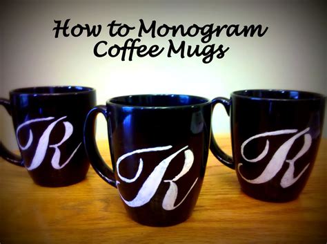 How To Monogram Coffee Mugs Hubpages