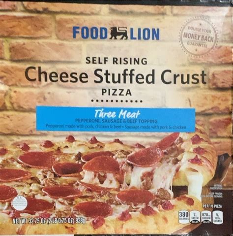 Cheese Stuffed Crust Pizza Food Lion