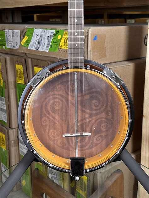 Luna 5 String Celtic Banjo 08266 Reverb