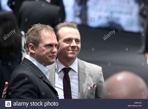 Simon Pegg Germany Premiere Of Star Trek Into Darkness At Cinestar