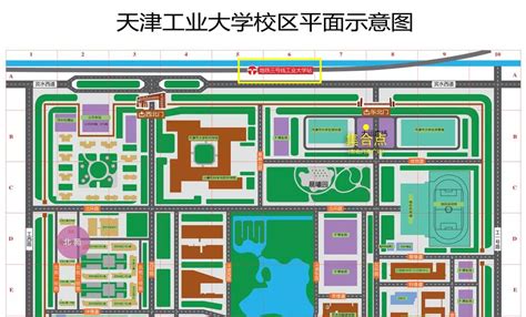 天津工业大学全景图天津工业大学校园图片天津工业大学全貌图片大山谷图库