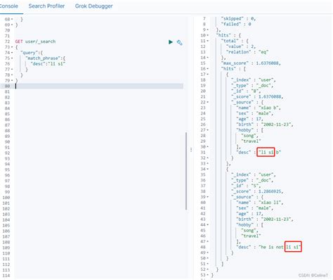 Elasticsearch学习 索引操作和查询操作elasticsearch 查询索引 Csdn博客