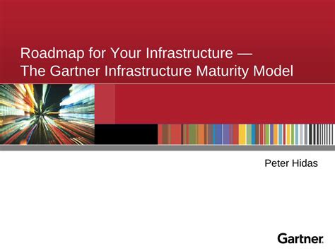 Pdf Roadmap For Your Infrastructure The Gartner Infrastructure