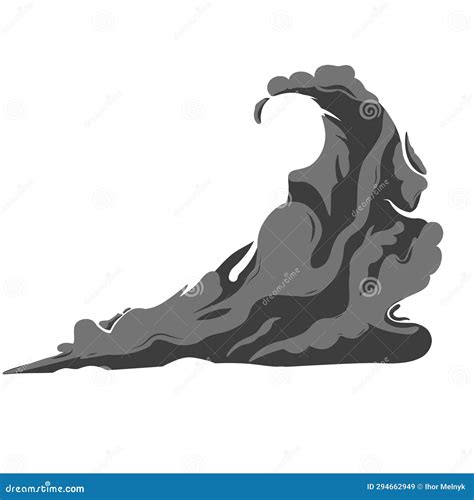 Cartoon Smoke Clouds Stock Vector Illustration Of Cartoon 294662949