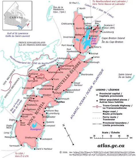 加拿大各省地圖 每日頭條