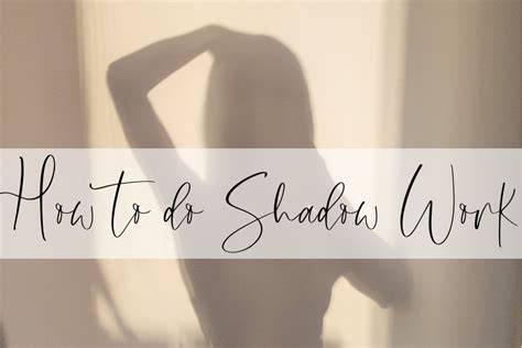 How To Do Shadow Work The Most Important Steps The Anxious Ladybug