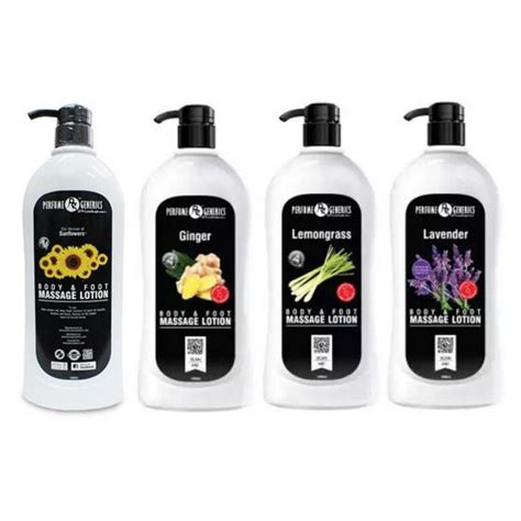 Perfume Generics Body And Foot Massage Lotion 1000ml Sunflower Ginger