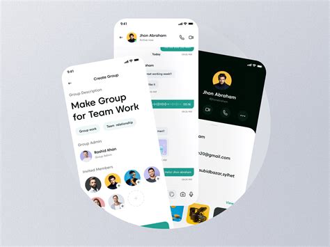Chatbox App Ui Kit On Behance