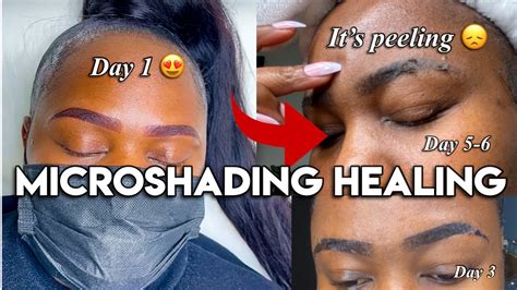 Microshading Healing Day By Day Process Youtube