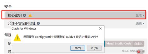 Failed To Clash Core，logs Are Not Available（clash 核心连接失败）
