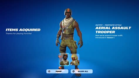 How To Unlock Aerial Assault Trooper Skin In Fortnite Youtube