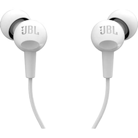 Jbl C Si Wired In Ear Headphones With Mic Jbl Pure Bass Sound One Button Multi Function
