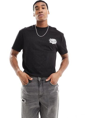 Gray Asos T Shirts For Men Lyst