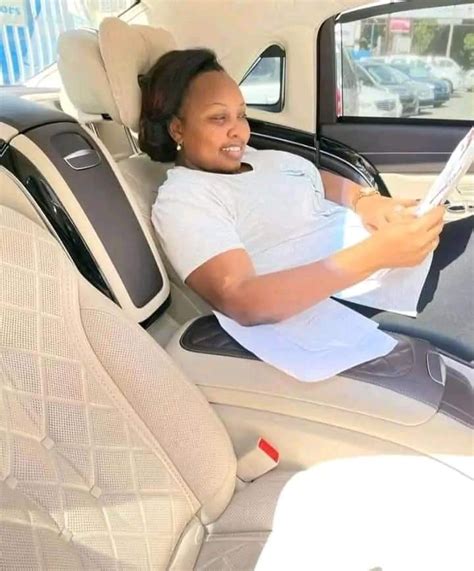 Photos Of Millicent Omangas Egg Shell Maybach Benz Wow Kenyans Youth Village Kenya