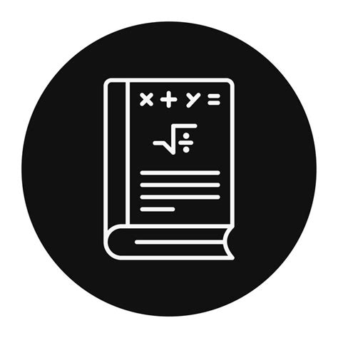 Premium Vector Algebra Book Vector Illustration